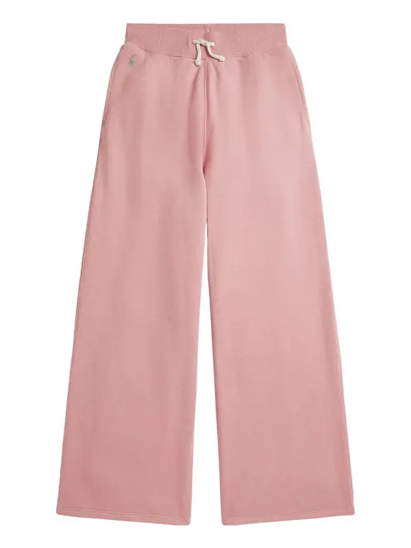 Polo Ralph Lauren Wide Leg Fleece Joggers - Pink