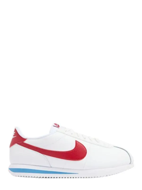 Nike Lace-up Leather Sneakers - White