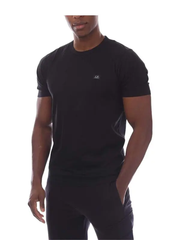 C.P. COMPANY Solid Color T-shirt - Black