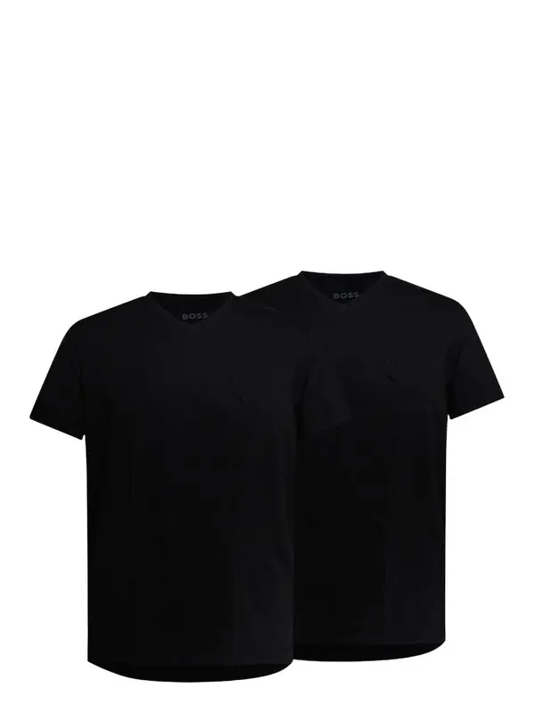 Hugo Boss Solid Color T-shirt - Black