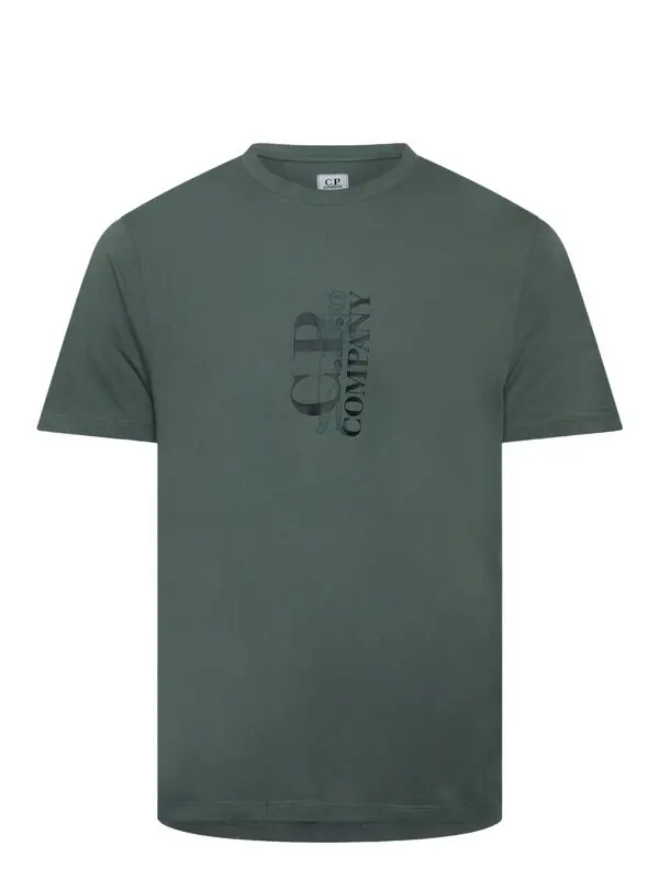 C.P. COMPANY Printed T-shirt - Green