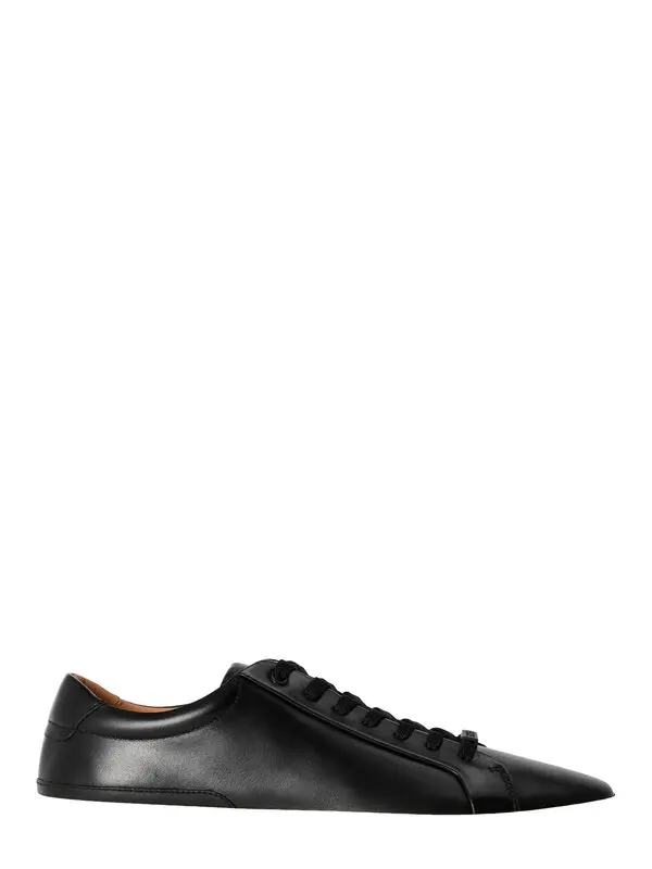 Hugo Boss Smooth Leather Low-top Sneakers - Black
