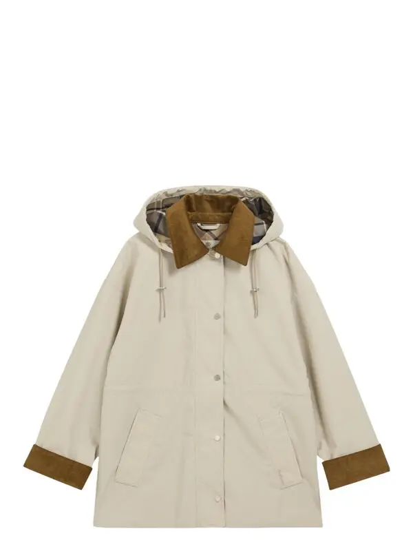 Barbour Hooded Short Parka Jacket - No