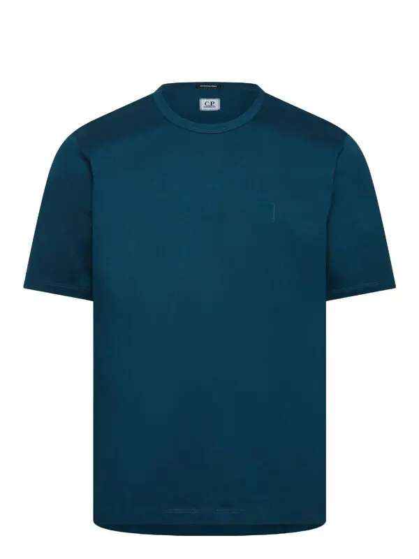 C.P. COMPANY Solid Color T-shirt - Blue