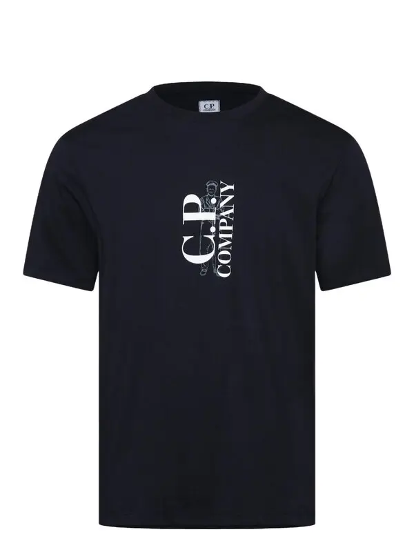 C.P. COMPANY Printed T-shirt - Black