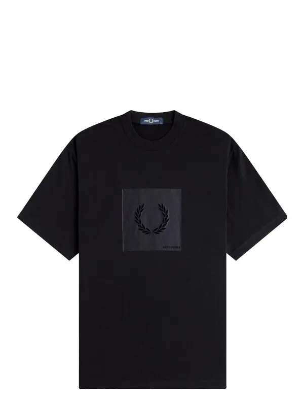 Fred Perry Printed T-shirt - Black