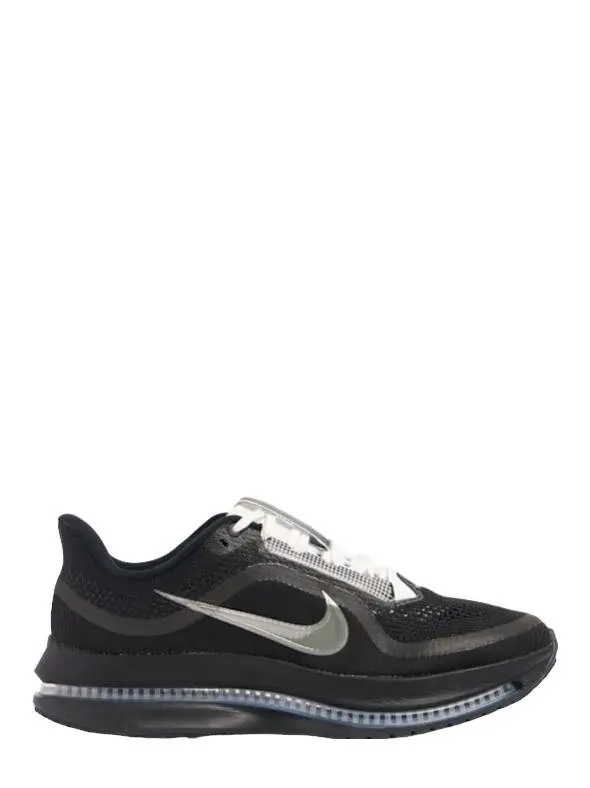 Nike Zoom Lace-up Athletic Sneakers - Black