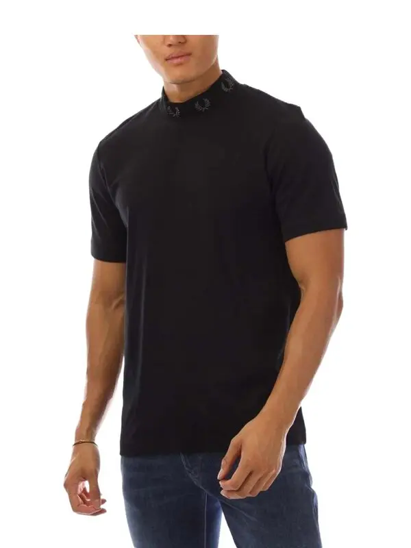 Fred Perry Solid Color T-shirt - Black