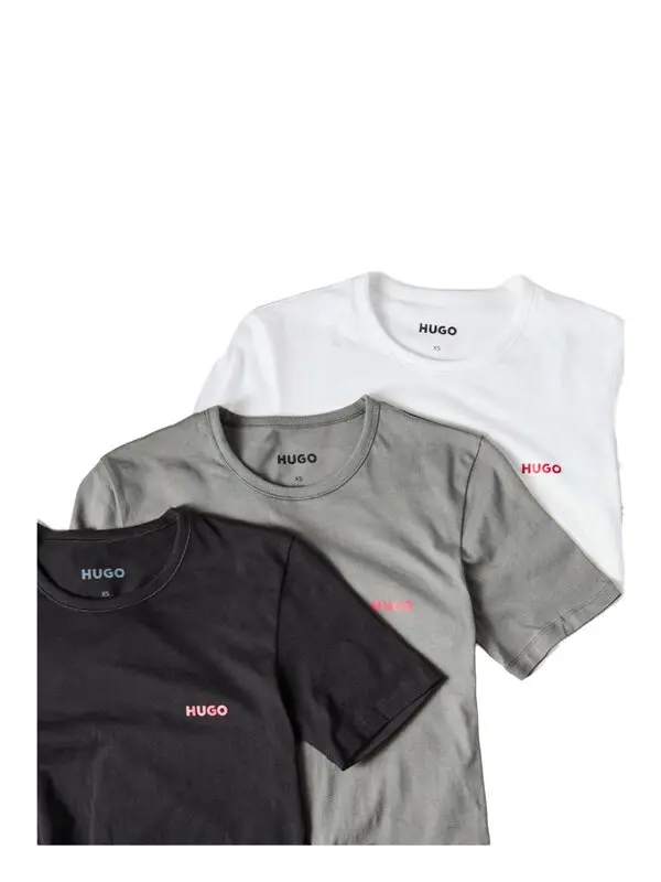 Hugo Boss 3pack Crew Neck Shortsleeve Tshirts - Black