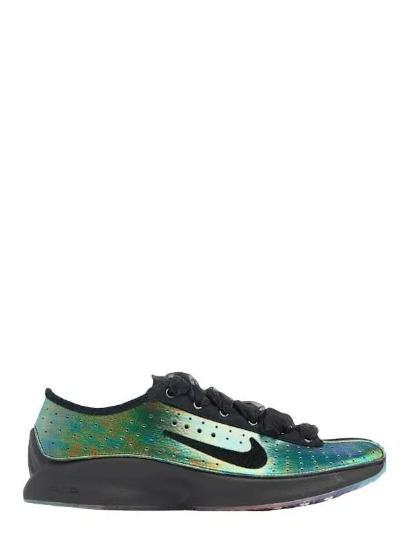 Nike Iridescent Perforated Lace-up Sneakers - Black