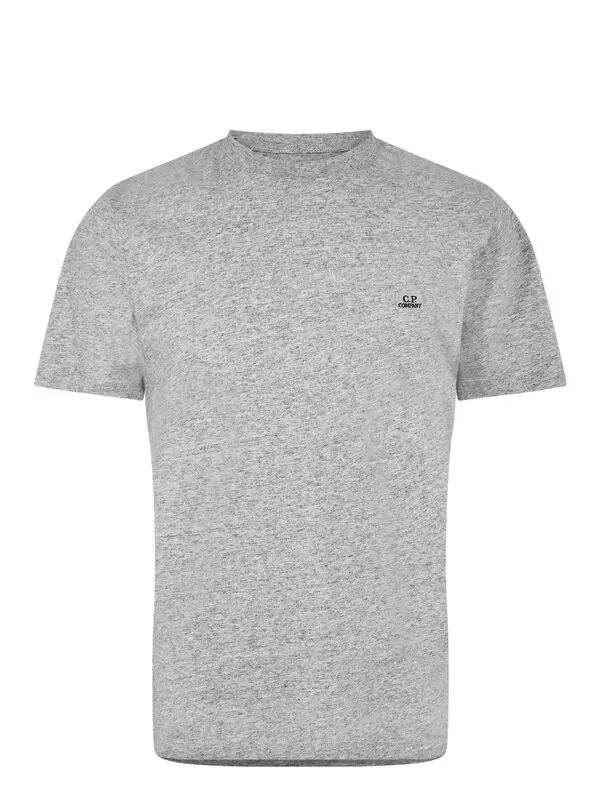 C.P. COMPANY Solid Color T-shirt - Grey