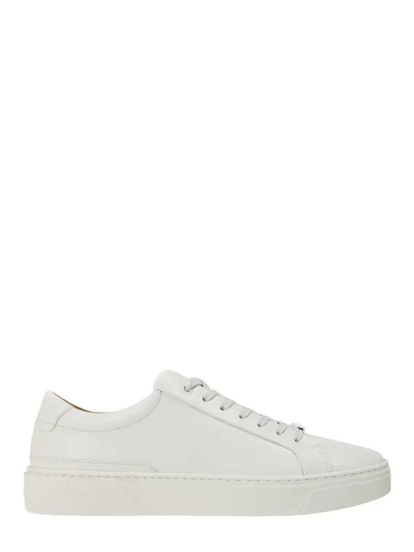 Hugo Boss Smooth Leather Low-top Sneakers - White