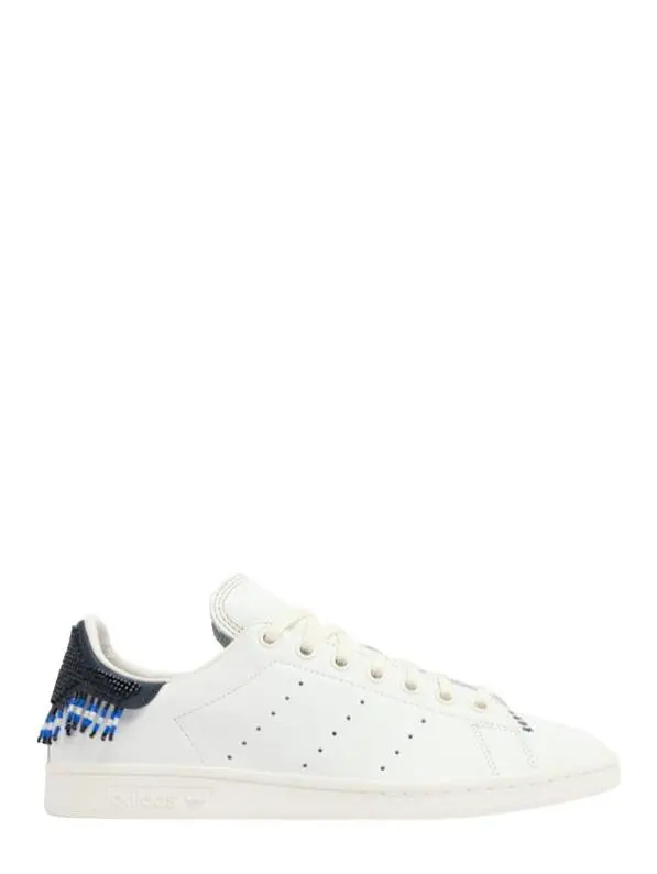 ADIDAS ORIGINALS Leather Lace Up Sneakers With Embellished Detailing - No