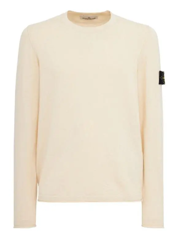 Stone Island Crewneck Long Sleeve Knit Sweater - No