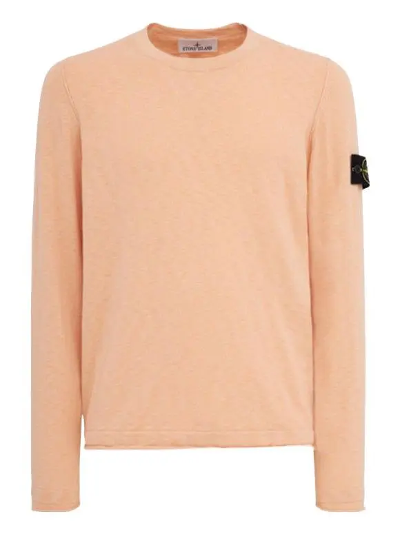 Stone Island Crewneck Long Sleeve Knit Sweater - No