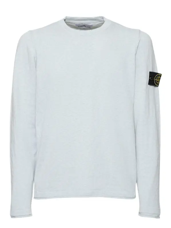 Stone Island Crewneck Long Sleeve Sweater - No
