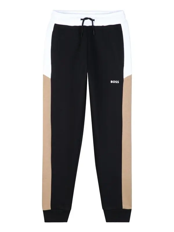 Hugo Boss Color Block Joggers - Black