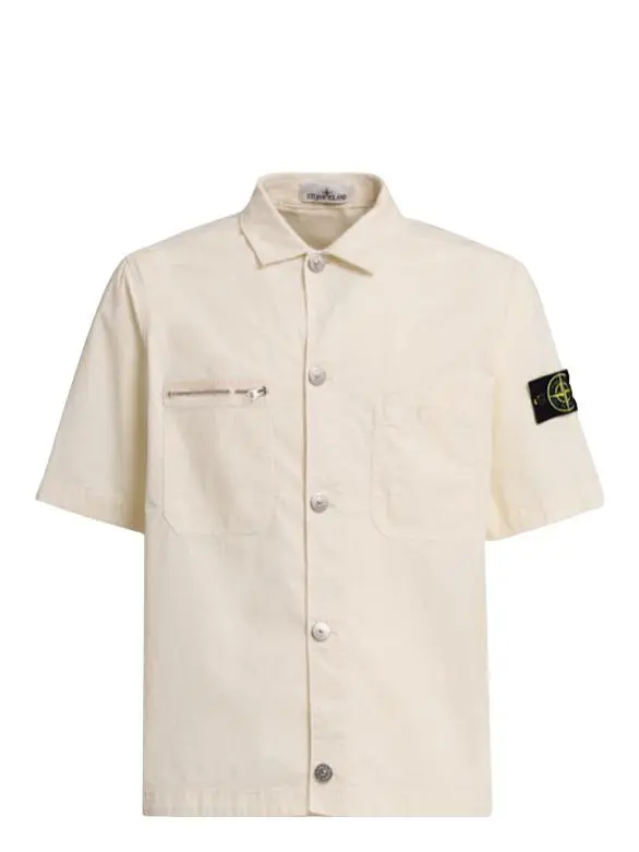 Stone Island Frontbutton Shirt - No