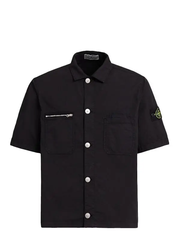 Stone Island Buttondown Shirt - Black