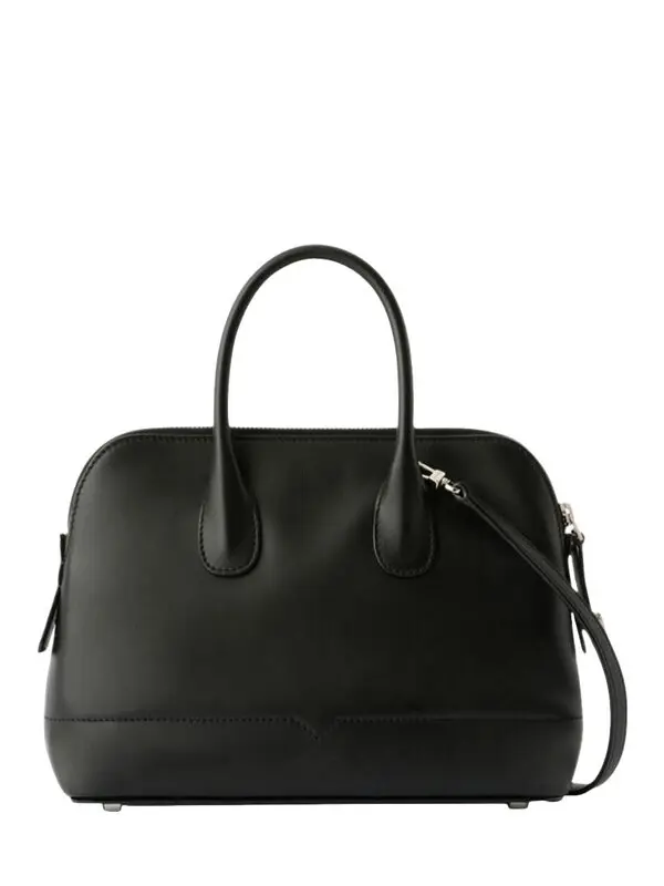 VALEXTRA Multiway Genuine Leather Bag - Black