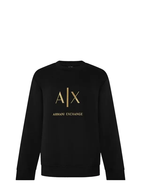 Emporio Armani Crewneck Longsleeve Sweatshirt - Black