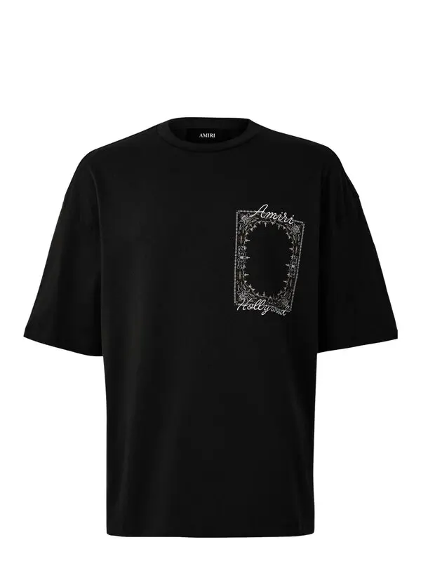 Amiri Printed T-shirt - Black