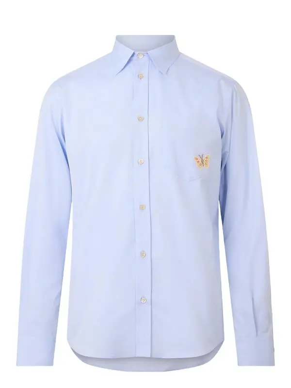 Valentino Garavani Buttondown Shirt - Blue