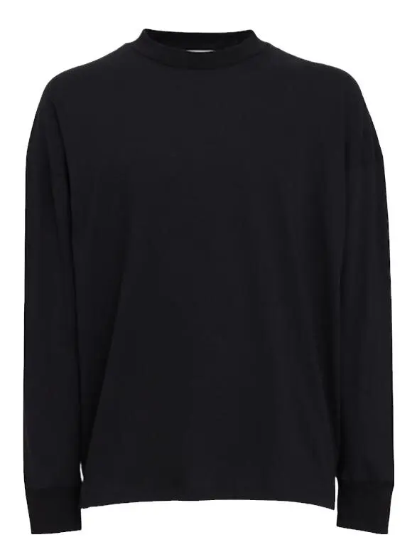 THE ROW Turtleneck Longsleeve Top - Black
