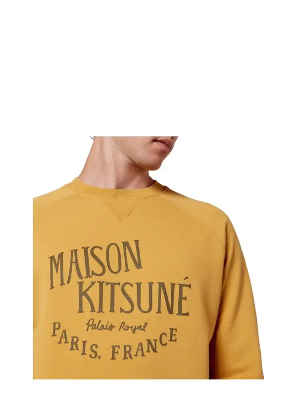 Maison Kitsuné Palais Royal Classic Sweatshirt - Yellow