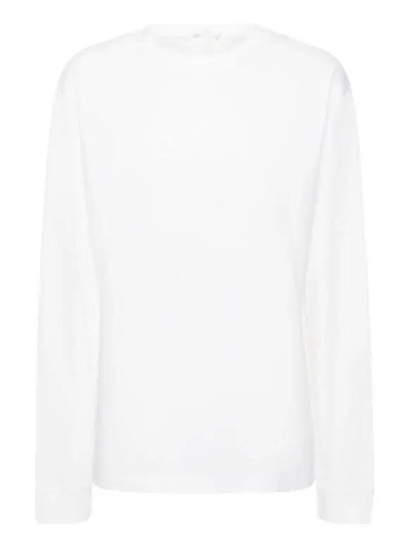 THE ROW Cotton Jersey T-shirt - White