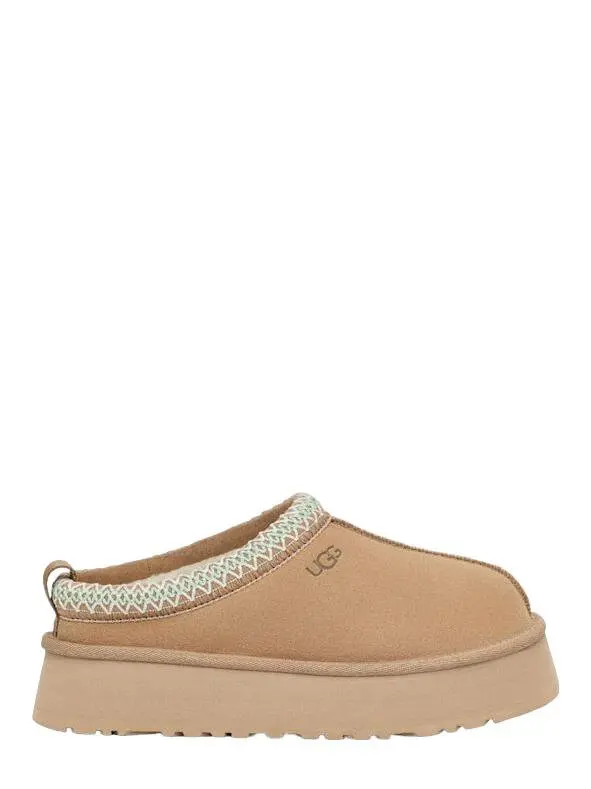 UGG Embroidered Detail Slip-on Loafers - Nude