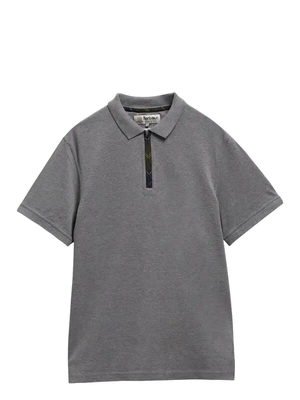 Barbour Shortsleeve Polo Shirt - Gray