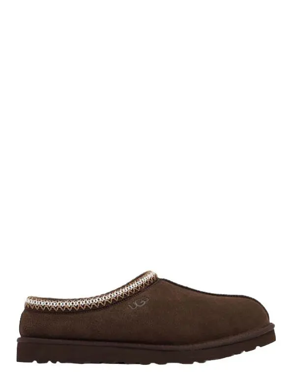 UGG Slip-on Flat Round Toe Decorative Trim - Black