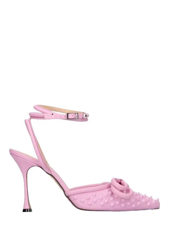 MACHMACH Stiletto Heel Sandals With Ankle Strap - No