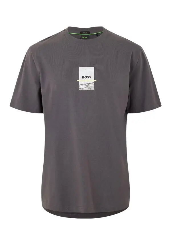 Hugo Boss Printed T-shirt - Grey