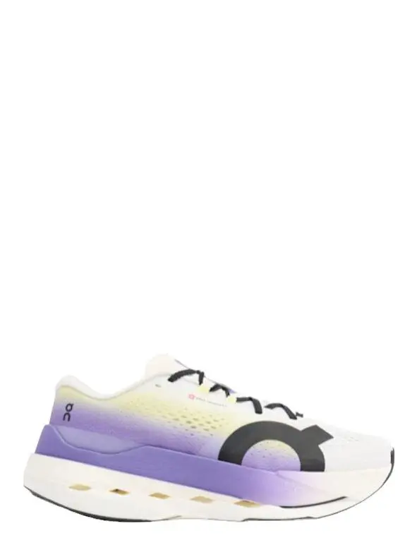 On Lace-up Low-top Athletic Sneakers - White