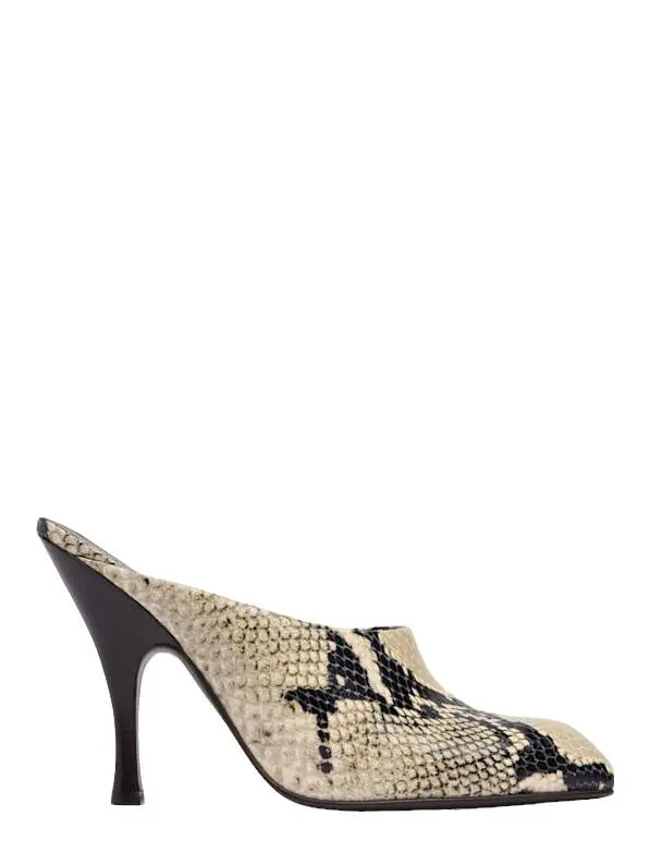 Khaite Square-toe Stiletto Mules - No