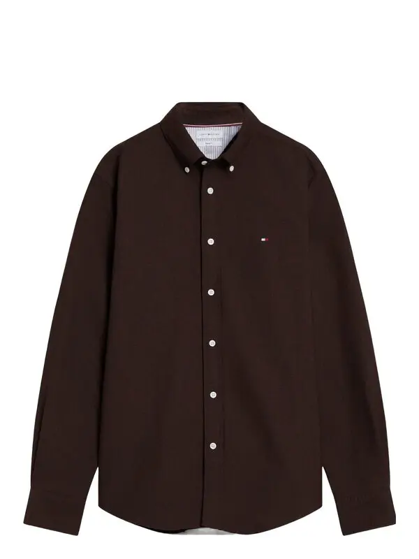 Tommy Hilfiger Solid Color Shirt - Black