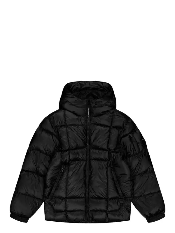 C.P. COMPANY Dd Shell Short Puffer Jacket - Black