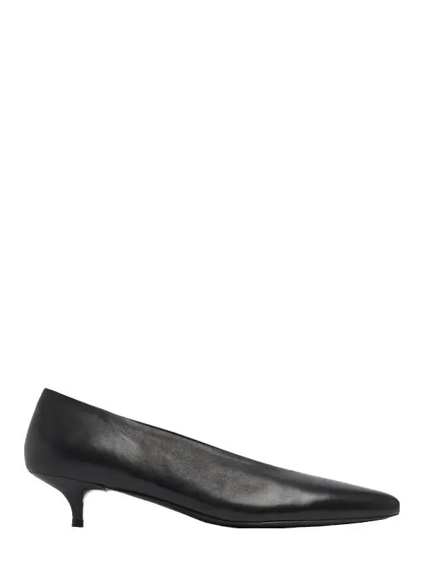 Marsèll Pointed Toe Block Heel Pumps - Black