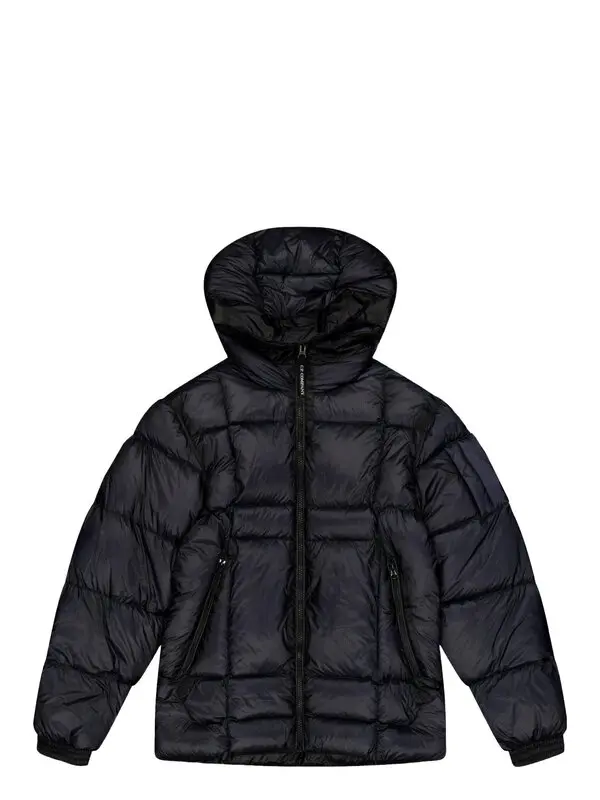 C.P. COMPANY Dd Shell Short Puffer Jacket - Black