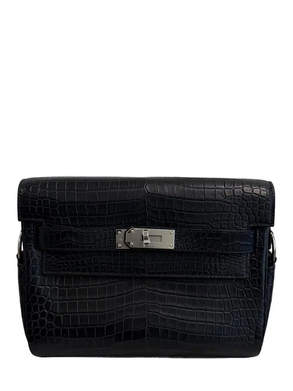 Hermès Kelly Messenger Bag - Black