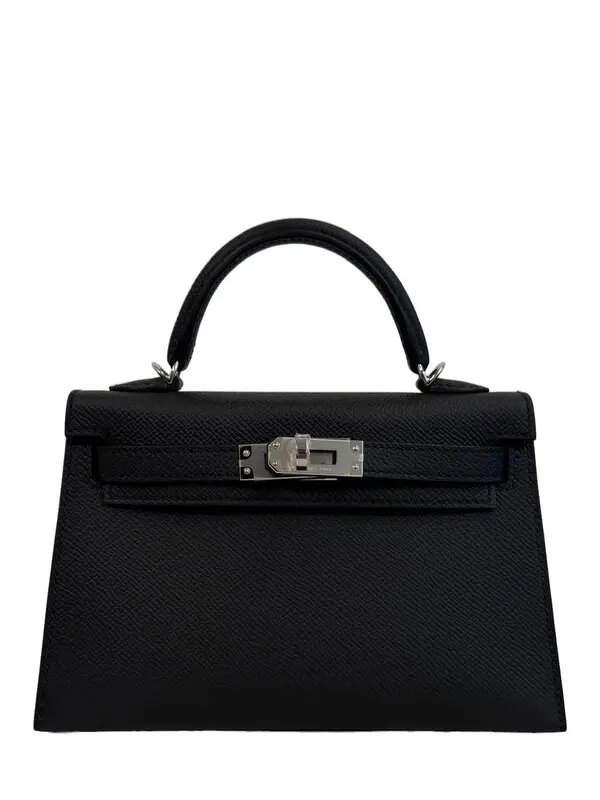 Hermès Kelly 20cm Hss Bag - Black