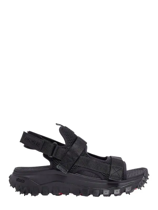 Moncler Trailgrip Vela Water-repellent Sandals - Black