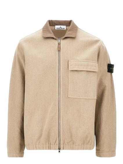 Stone Island Long Sleeve Zip-up Jacket - No