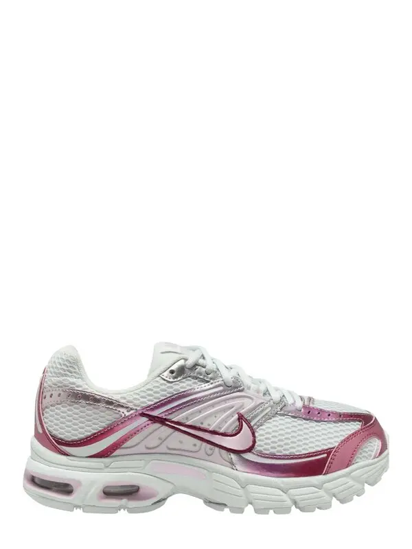 Nike Mesh Panel Retro Running Sneakers - White