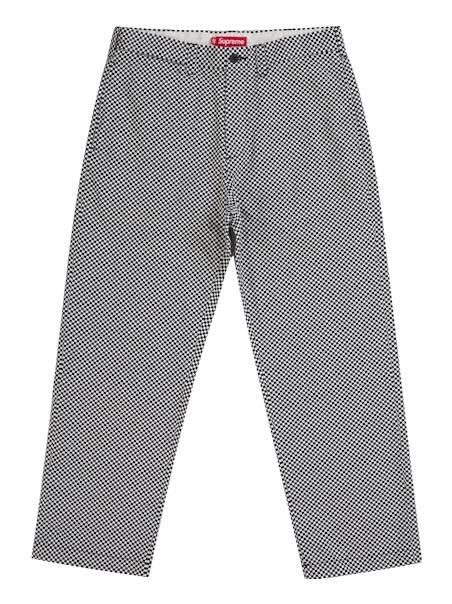 Supreme Chino Pant - White Checkerboard