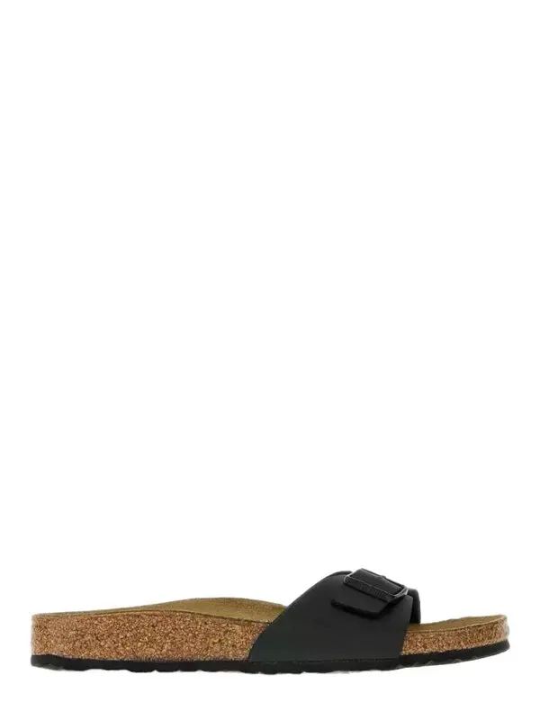 BIRKENSTOCK Madrid Flat Sandals - Black