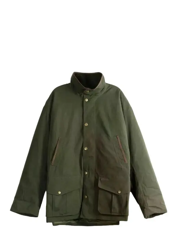 Barbour Bromfield High-neck Press-stud Jacket - Green