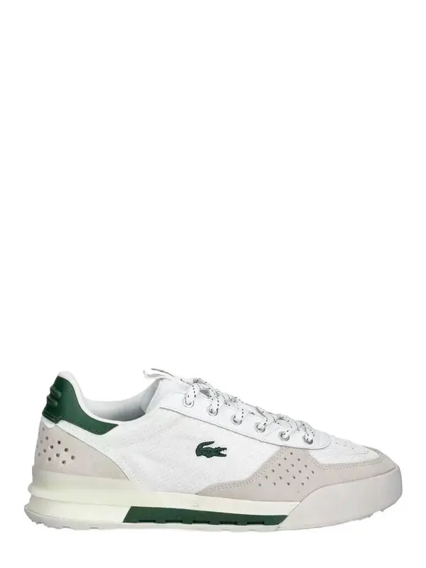 Lacoste Slam Break Logo-patch Panelled Sneakers - White
